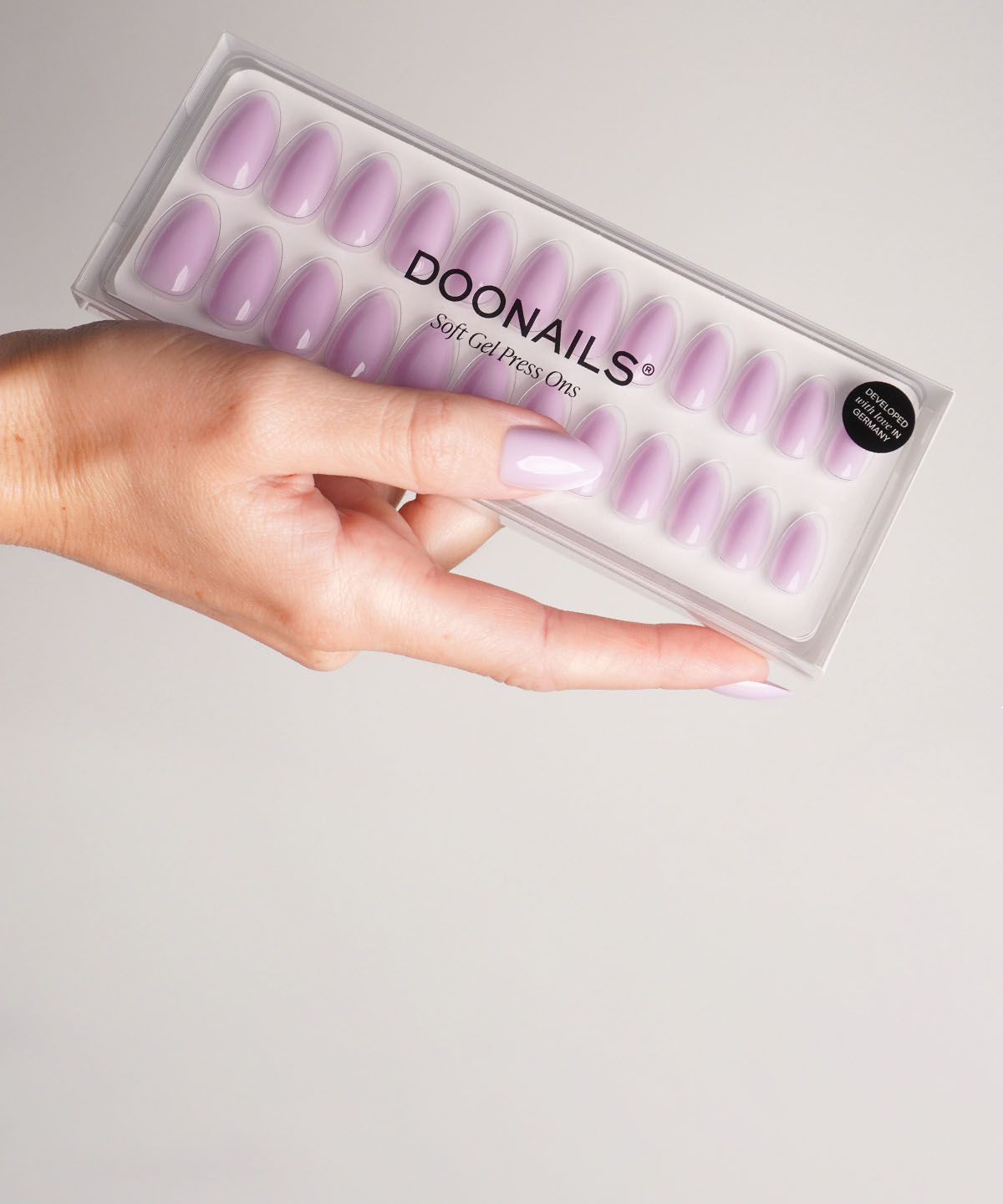 Soft Gel Press Ons Short Almond | Doonails UK